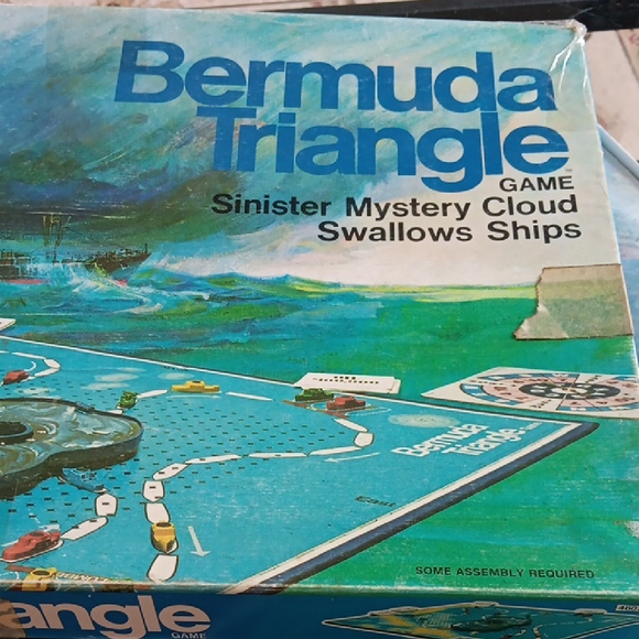 Milton Bradley | Games | The Bermuda Triangle Board Game | Poshmark
